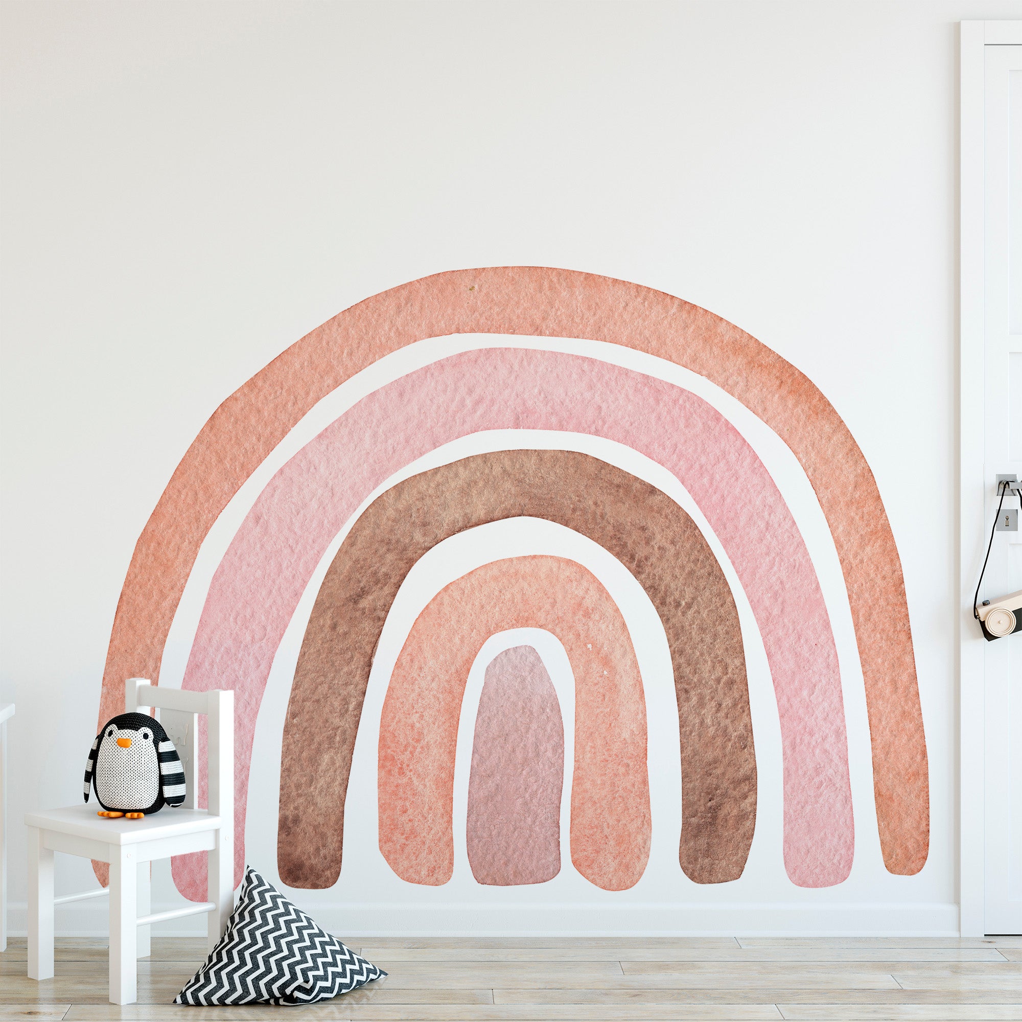 Boho Rainbow Wall Sticker | Rainbow Wall Decal | restowrap – RestoWrap