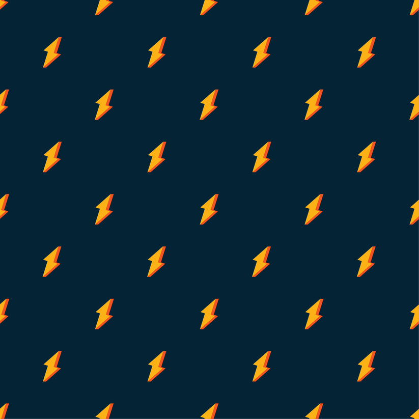 Bolt Lightning Pattern Vinyl Covering by RestoWrap