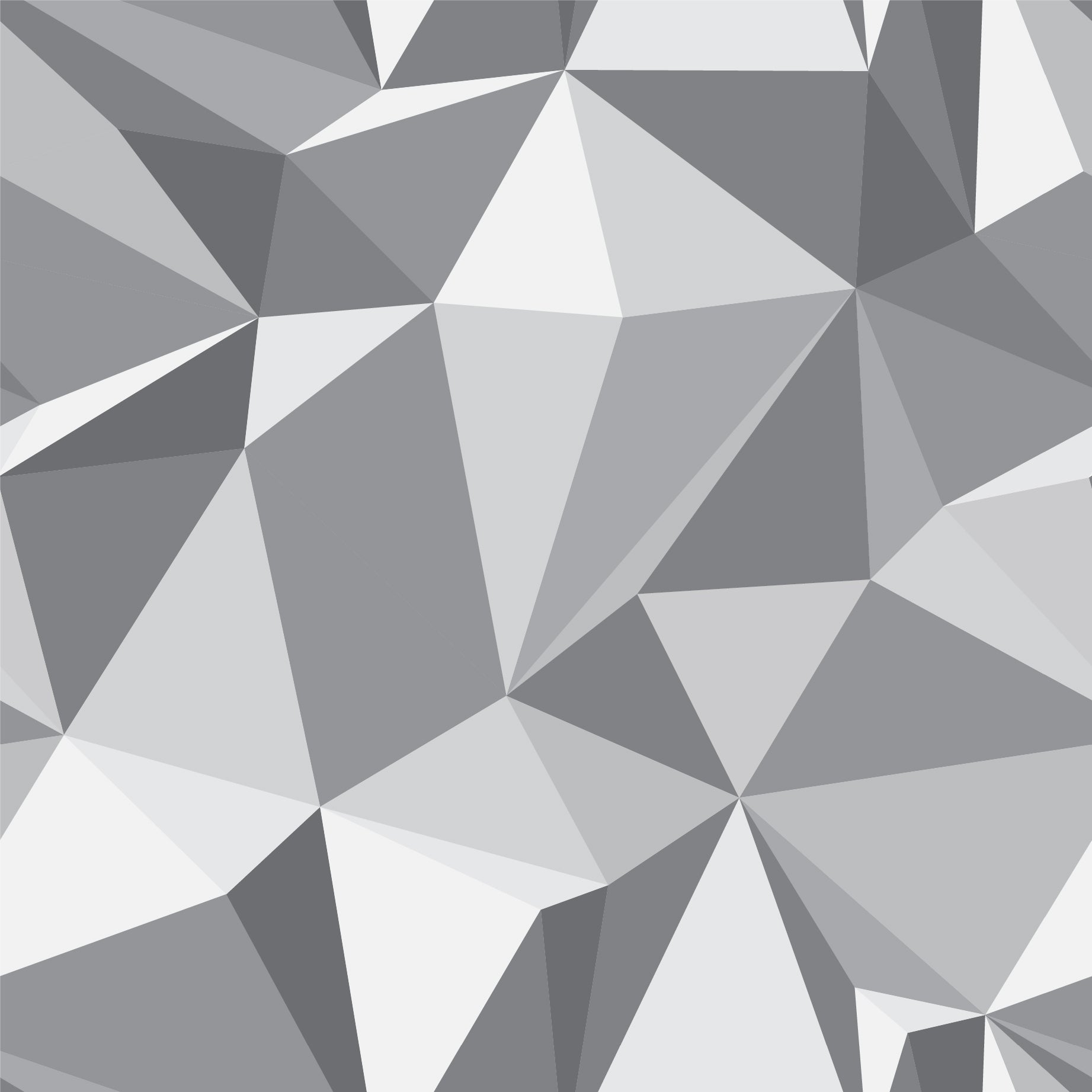 Rocky Grey 3D Effect Geometric Vinyl Covering by RestoWrap